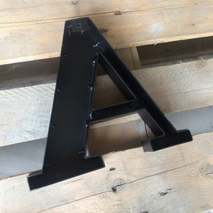 Finished Metal Letters Wall Letters Metal Letters Metal Wall Decor ...