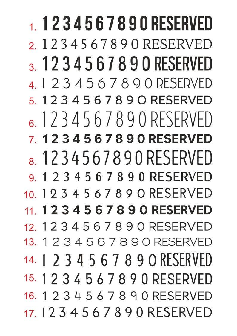 Custom RESERVED Table Sign, Sturdy Restaurant or Bar Table Decor ...