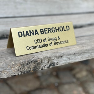 Custom RESERVED Table Sign, Sturdy Restaurant or Bar Table Decor ...