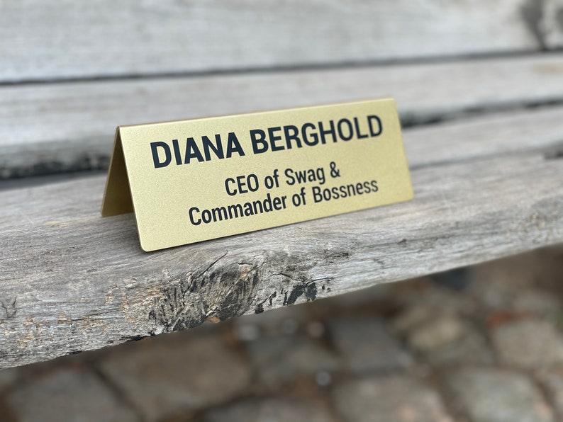 Custom RESERVED Table Sign, Sturdy Restaurant or Bar Table Decor ...