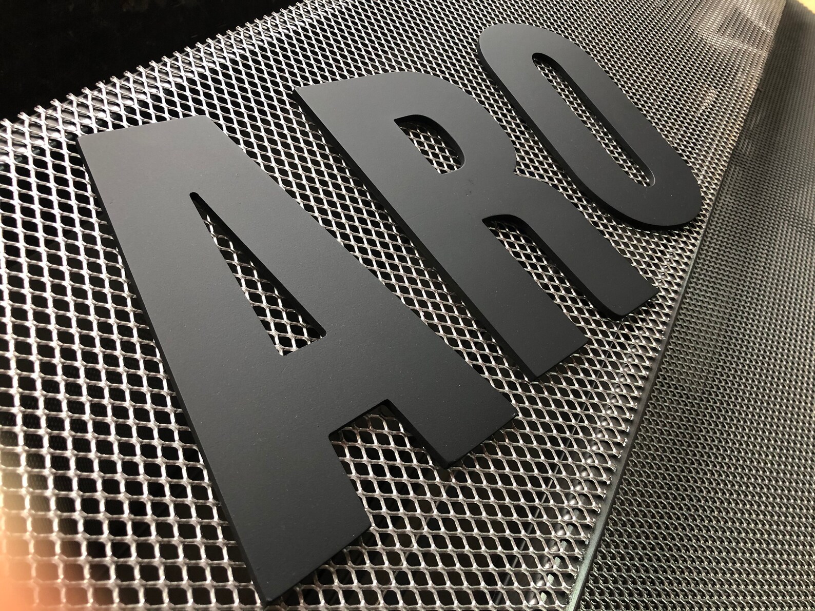 Thick Letters for Wall Decor. Sign Letters Logo. | Etsy