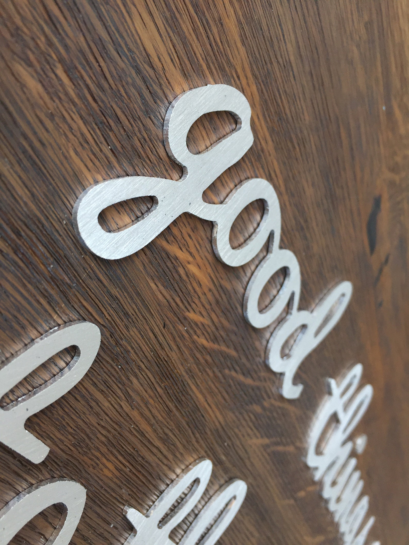 Farmhouse Wall Decor Metal Letters or Words Custom Outdoor Signs. Small ...