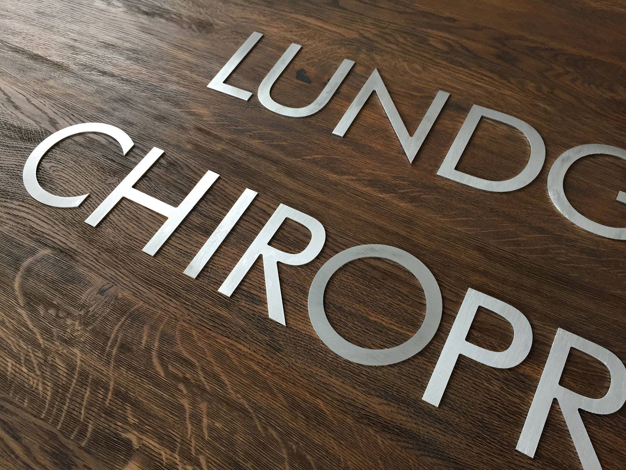 Metal Letters Company Sign Large Metal Letters or Small Metal Letters ...