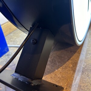 Store Front Outdoor Sign. Round Circular Light Box. Storefront Sign ...