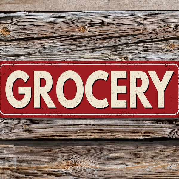 Grocery Sign - Etsy
