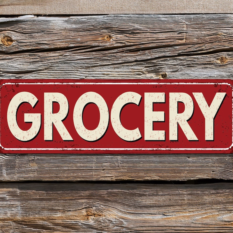 Grocery Sign - Etsy