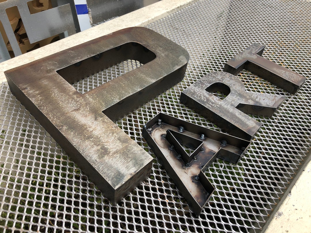 Large Volume Metal Letters for Wall Decor. Letters for Wall. Large ...
