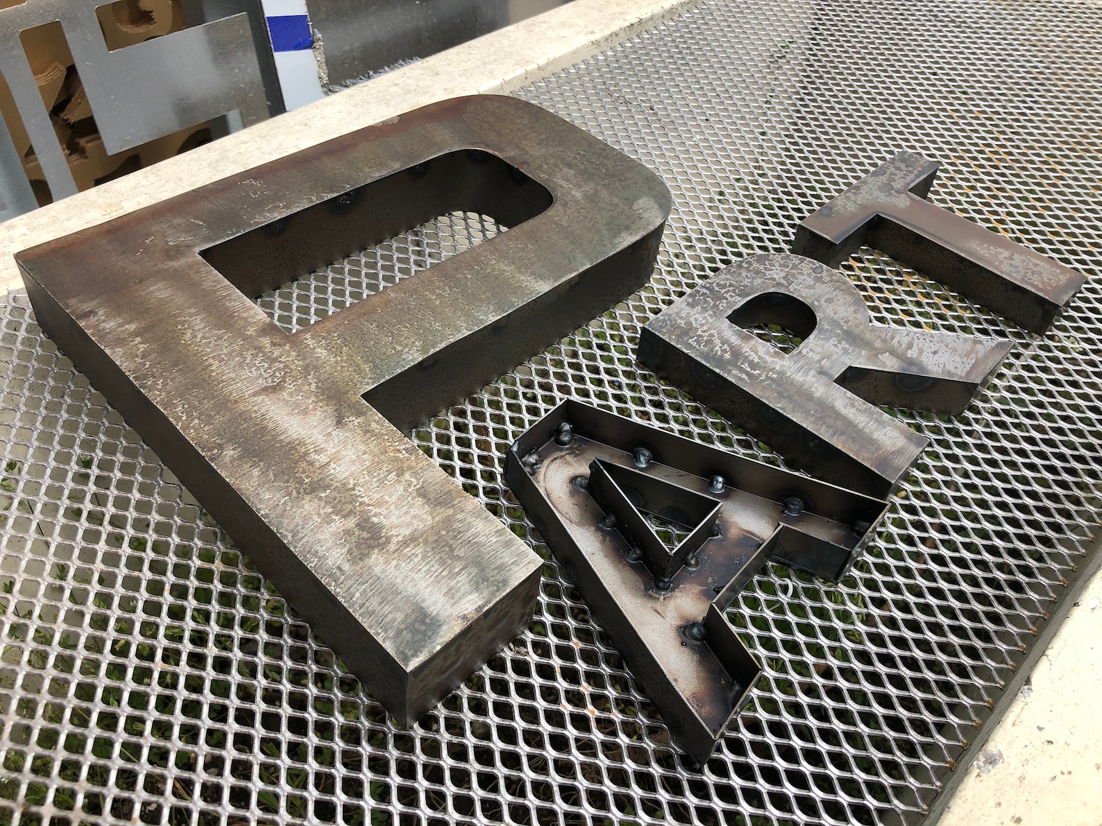 Large Volume Metal Letters for Wall Decor. Letters for Wall. Large ...