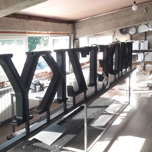 LED Signs - Large Led Letters for OUTDOOR, Lluminated Sign Letters ...