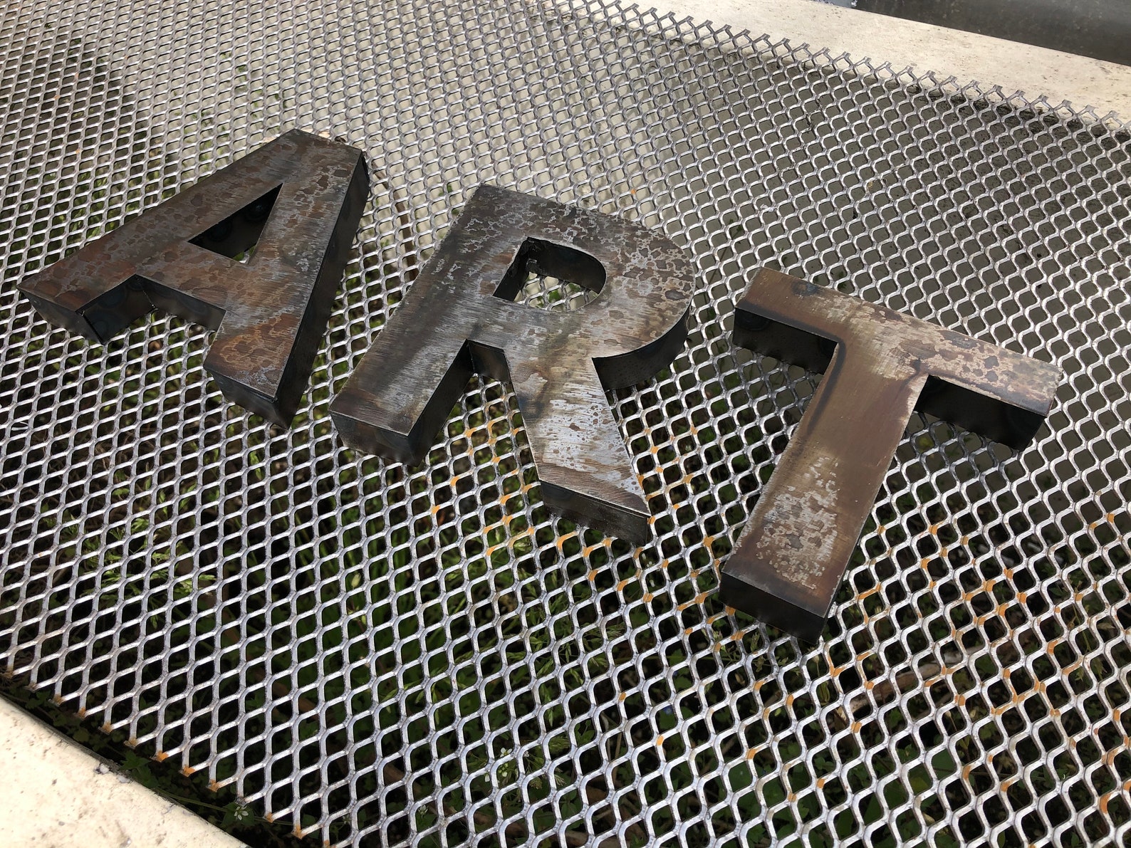 Large Volume Metal Letters for Wall Decor. Letters for Wall. | Etsy