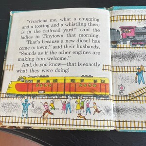 Roundabout Train Whitman Tell A Tale / Vintage 1958/ Childrens Book ...