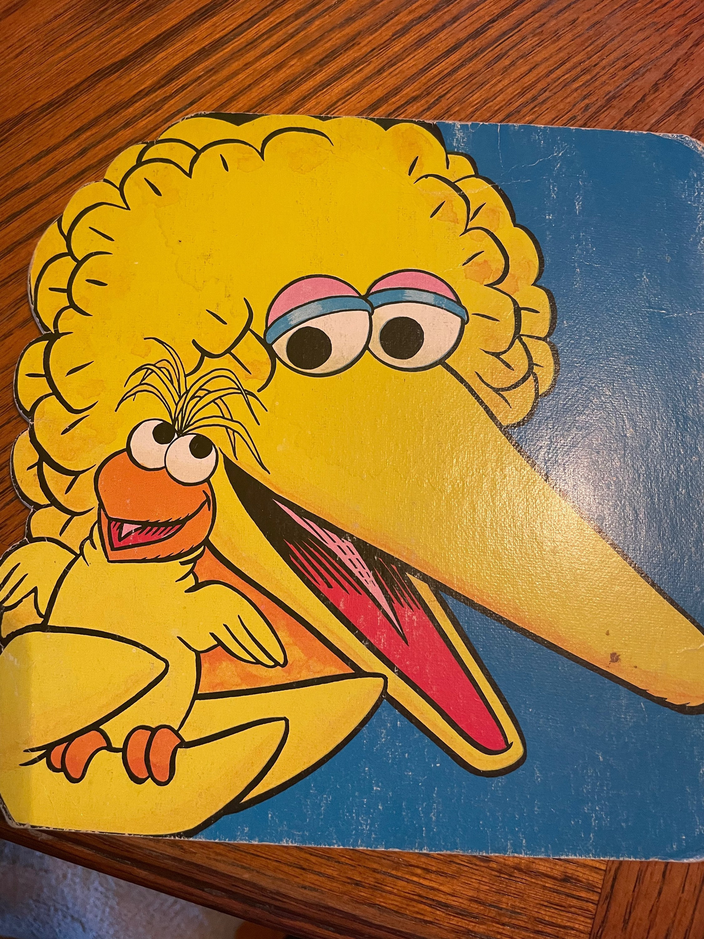 Sesame Street Big Bird Face Template