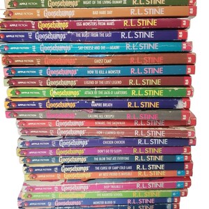 Goosebumps R.L. Stine Complete Set Original Series 1-62 Scholastic Good ...