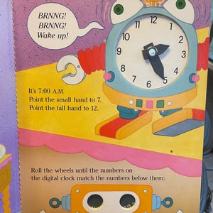 Tick-tock Lets Read the Clock Learning Ladders Board Book/ | Etsy