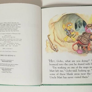 Fraggle Rock Wembly and the Soggy Map by Louise Gikow/vintage 1986 ...