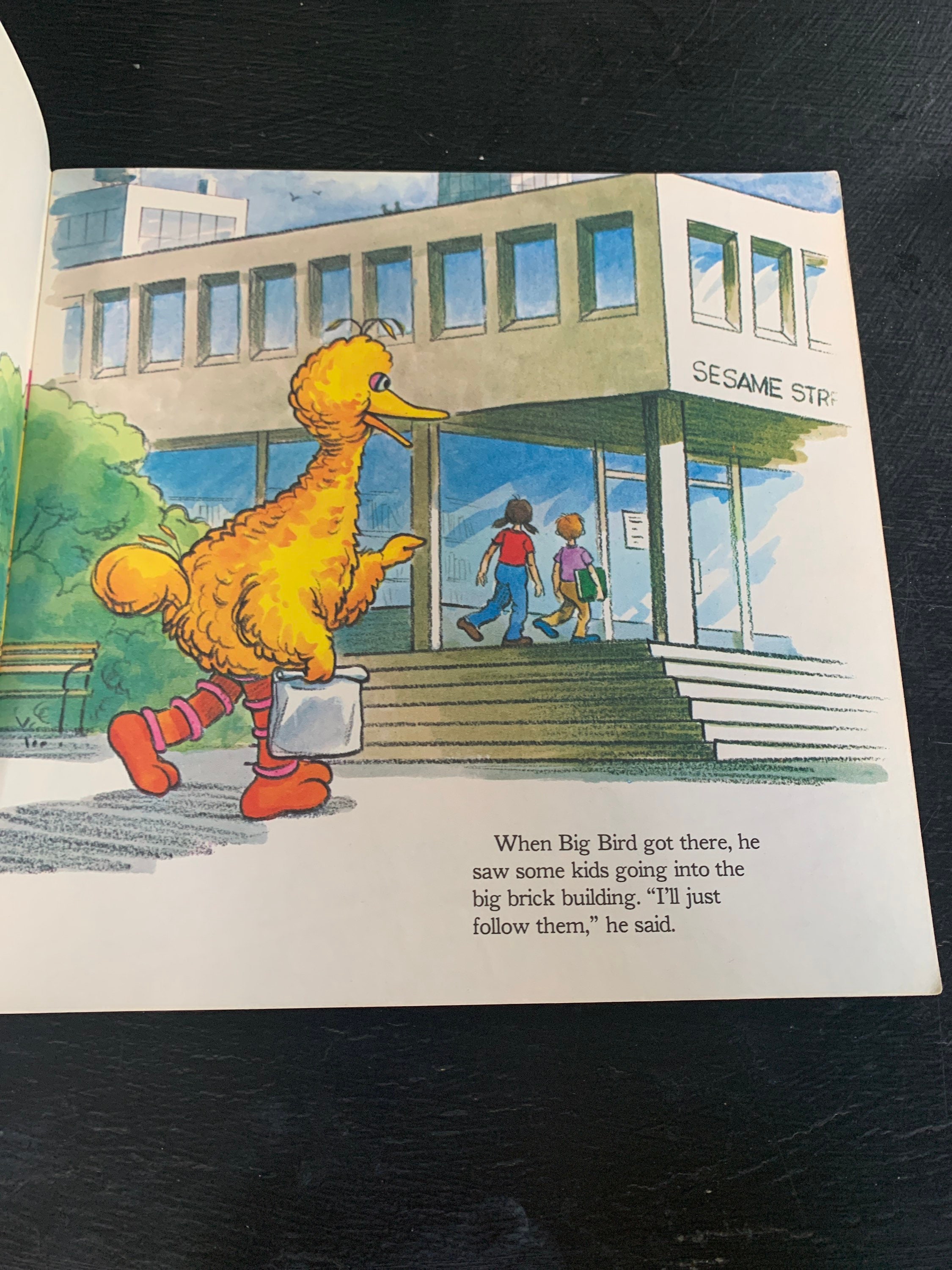 A Visit to the Sesame Street Library/ Picture-back Book/ - Etsy