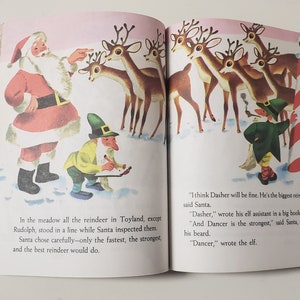 Rudolph the Red-nosed Reindeer by Barbara Shook Hazen/vintage 1980s ...