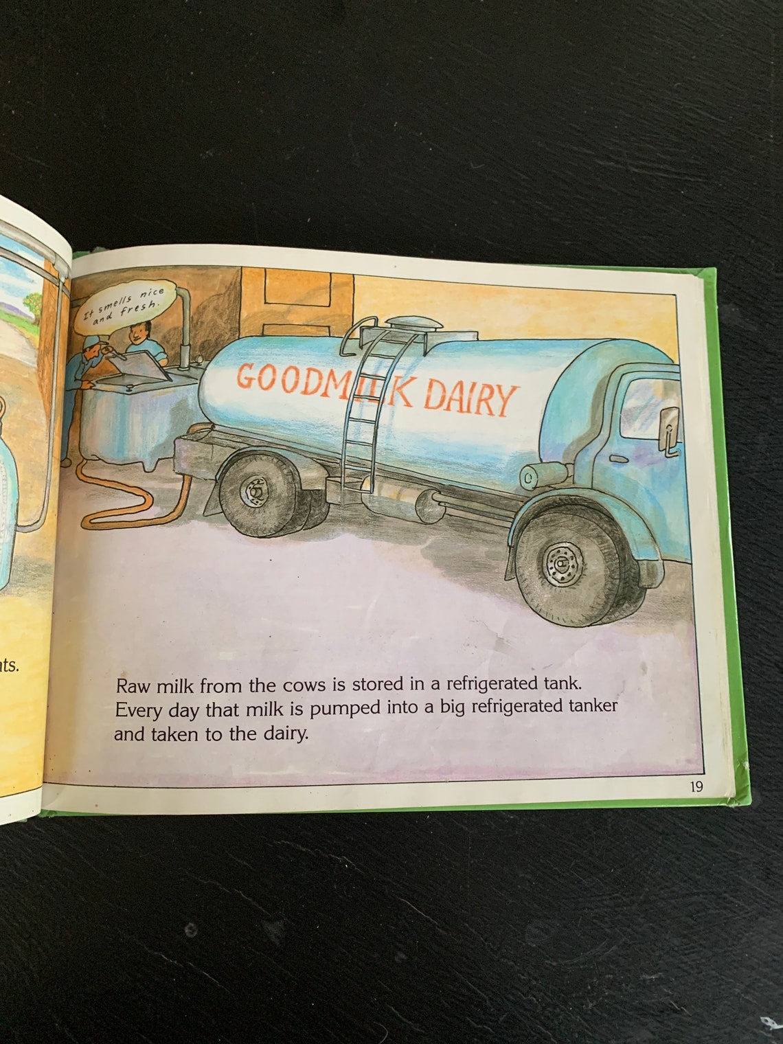 Milk From Cow to Carton by Aliki/ Perma Bound Ex Library Book/ Vintage ...