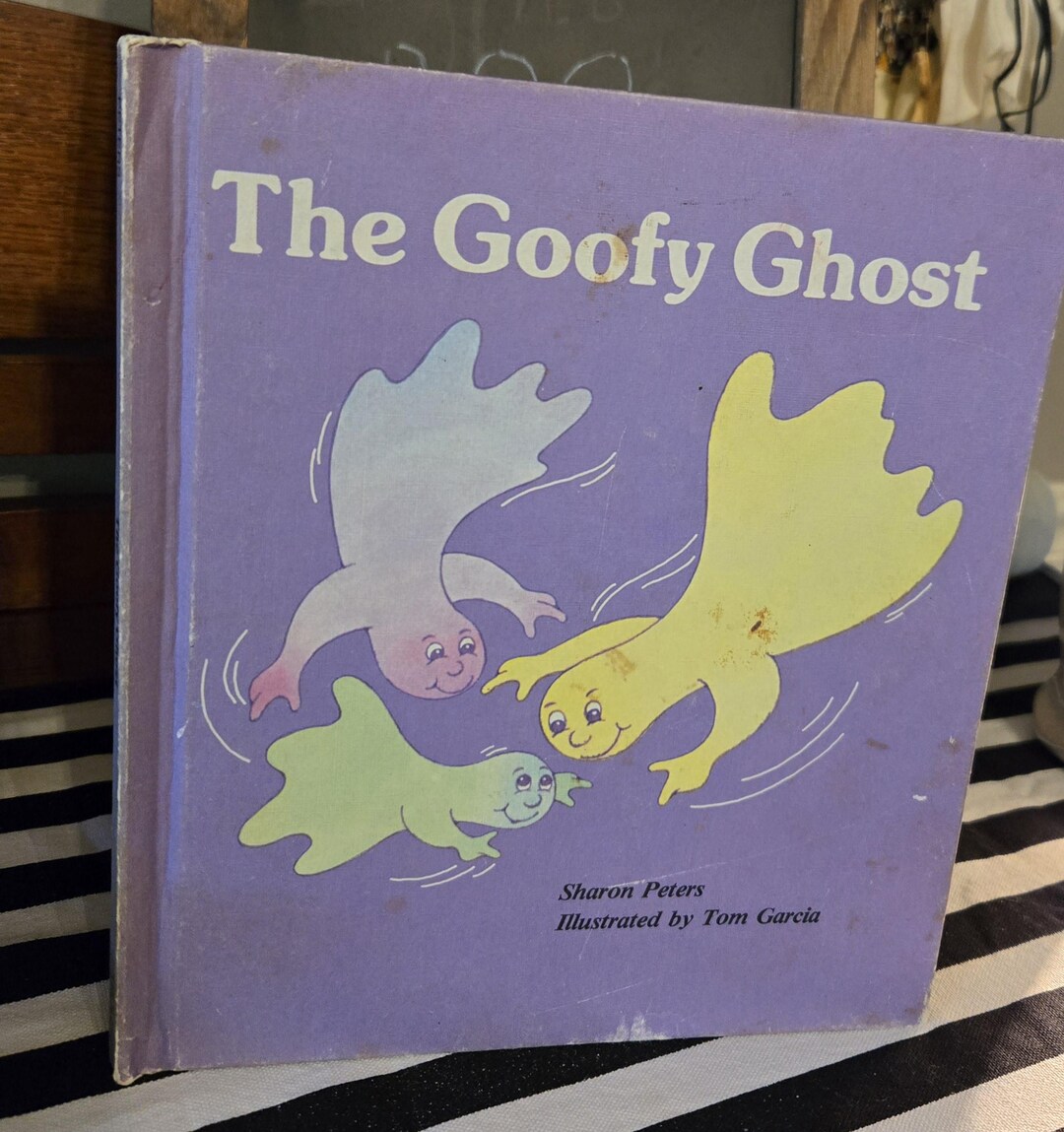 The Goofy Ghost by Sharon Peters/vintage 1981 Troll Associates Giant ...