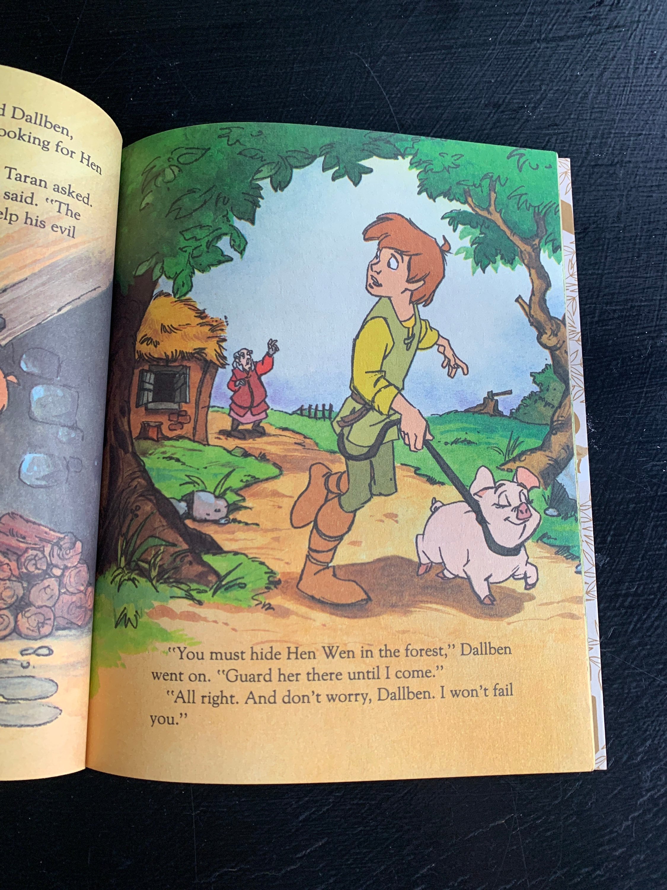 Walt Disneys the Black Cauldron: Taran Finds A Friend/ Little - Etsy