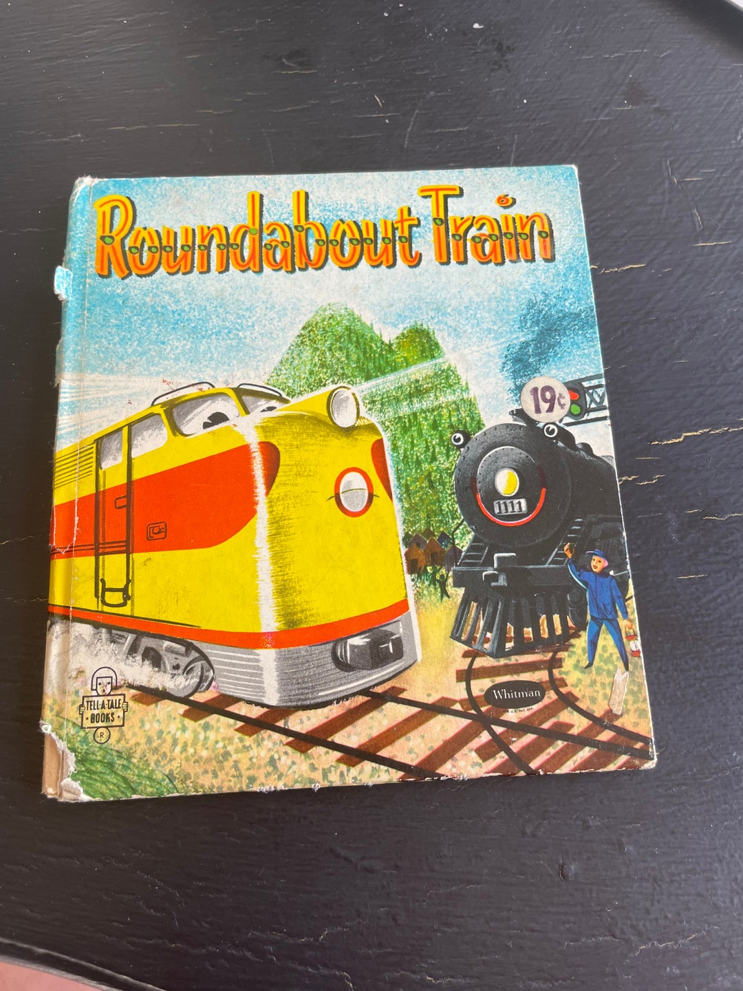 Roundabout Train Whitman Tell A Tale / Vintage 1958/ Childrens Book ...