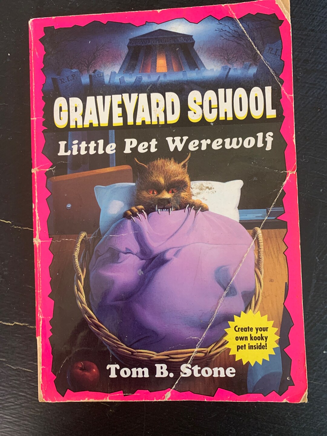 Graveyard School Little Pet Werewolf by Tom B. Stone/ Skylark Paperback ...