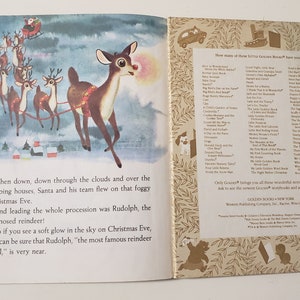 Rudolph the Red-nosed Reindeer by Barbara Shook Hazen/vintage 1980s ...