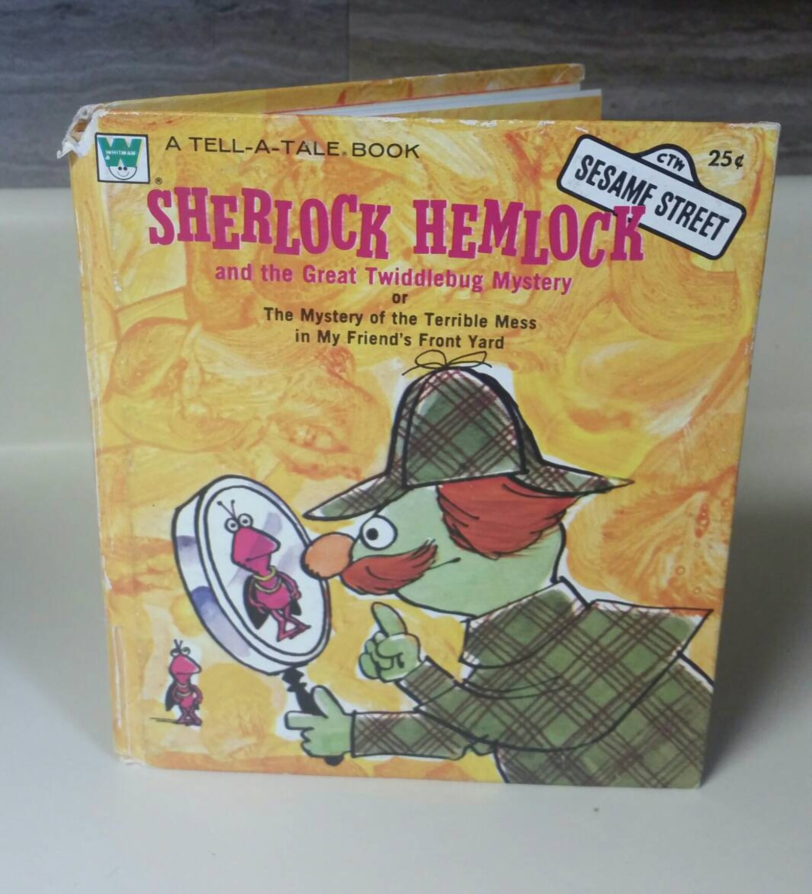 Sesame Street Sherlock Hemlock and the Great Twiddlebug | Etsy