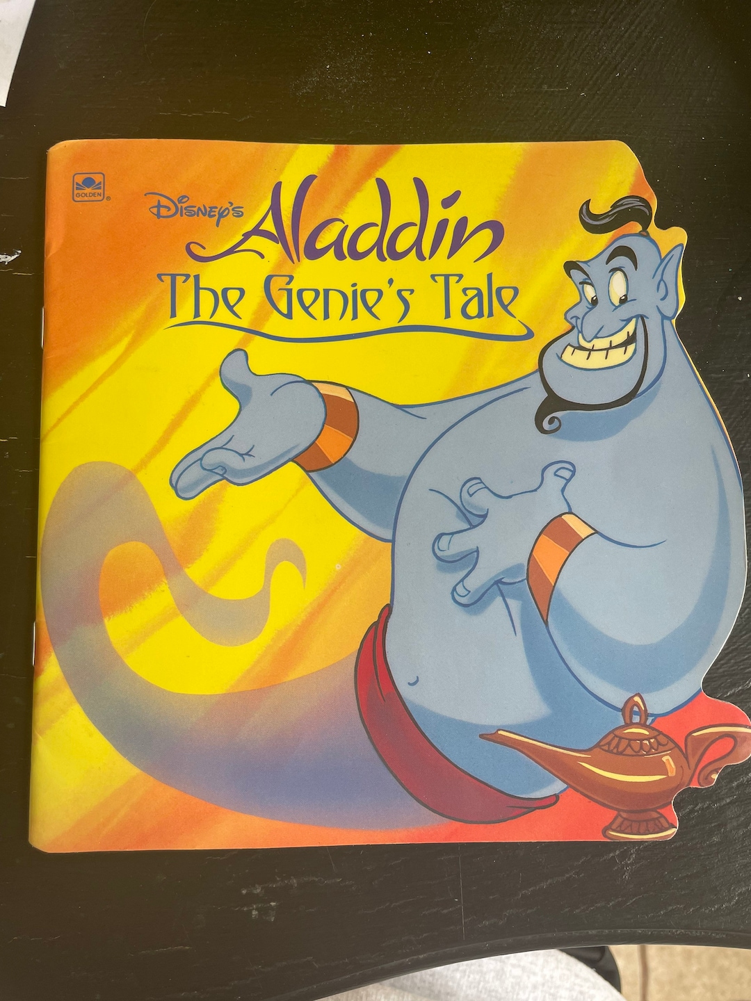 Disneys Aladdin the Genie’s Tale Golden Shape Book / Nostalgic Gift ...