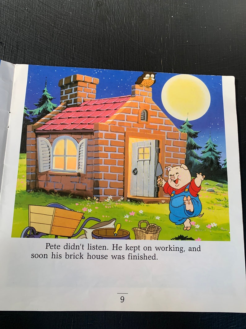 The Three Little Pigs/ Fun-to-read Fairy Tales/ Honey Bear - Etsy