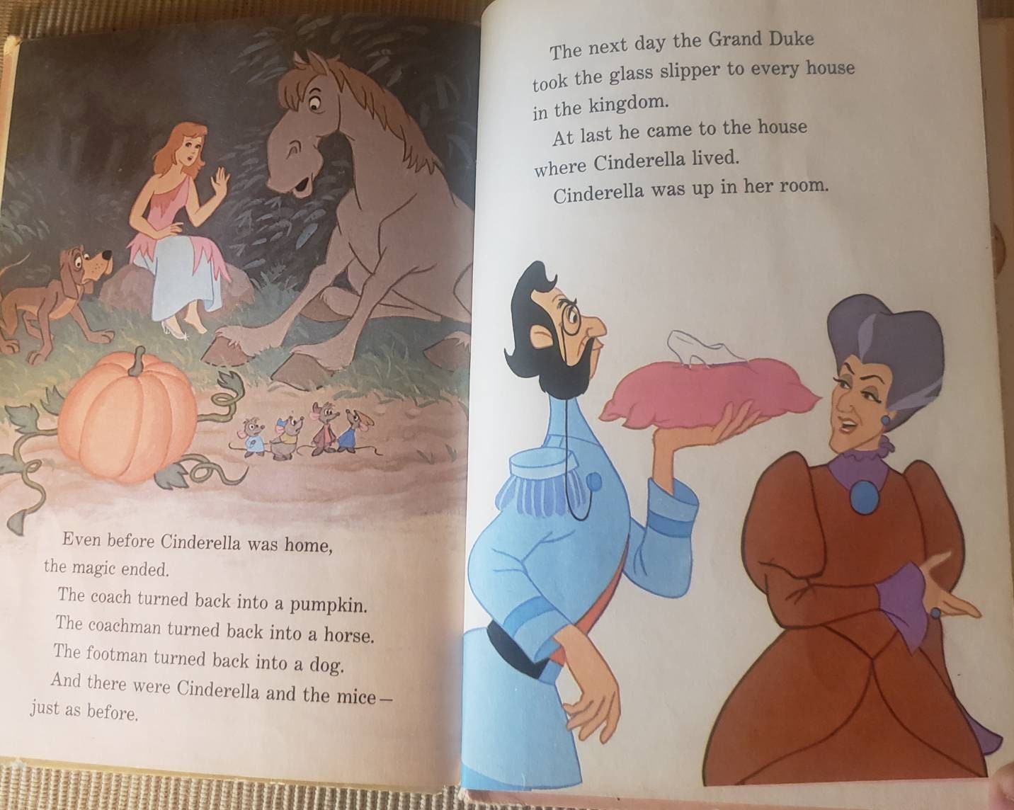 Cinderella Disneys Wonderful World of Reading/ Nostalgic - Etsy