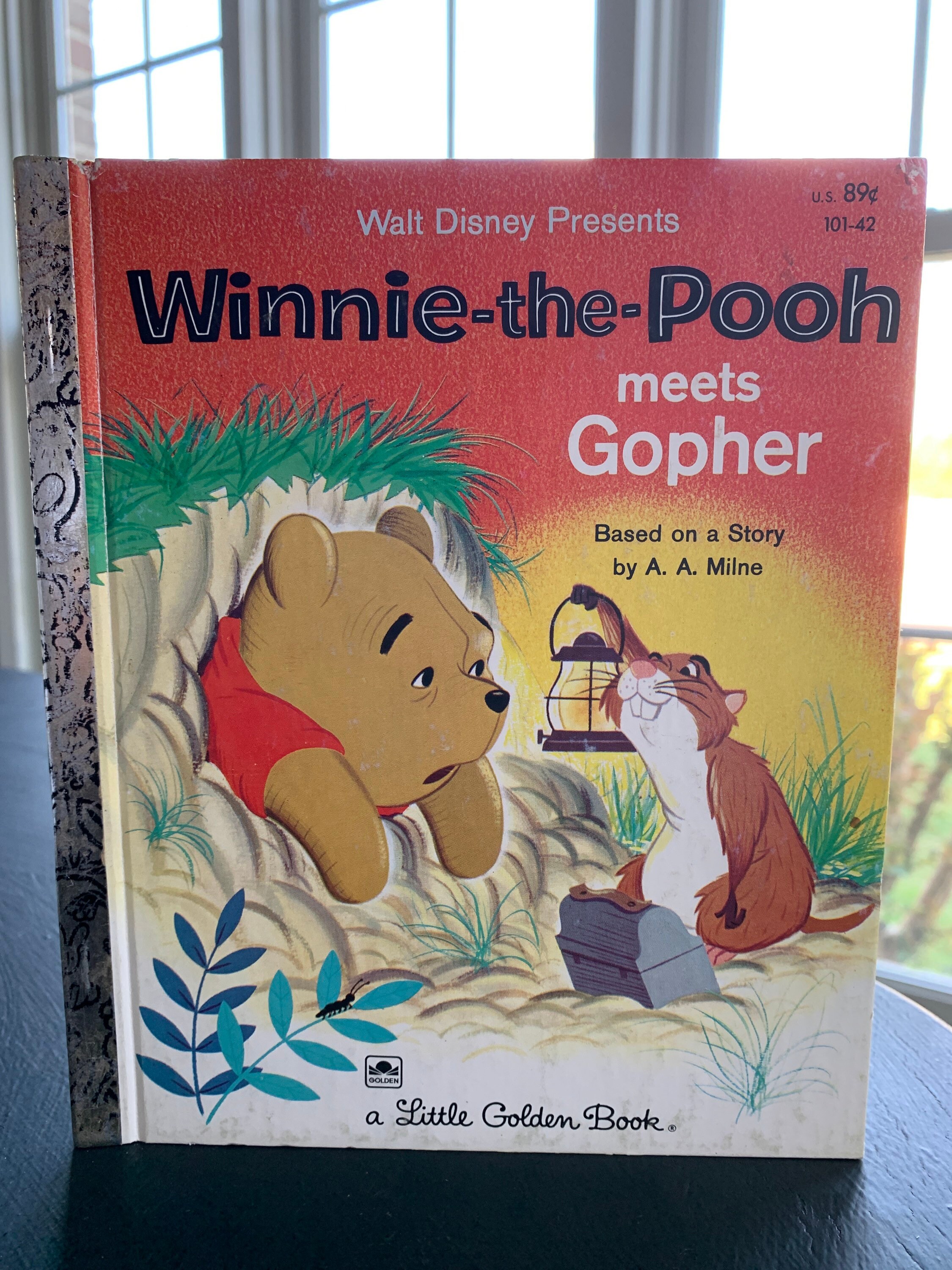 Walt Disney’s Winnie-the-pooh Meets Gopher a Little Golden Book ...