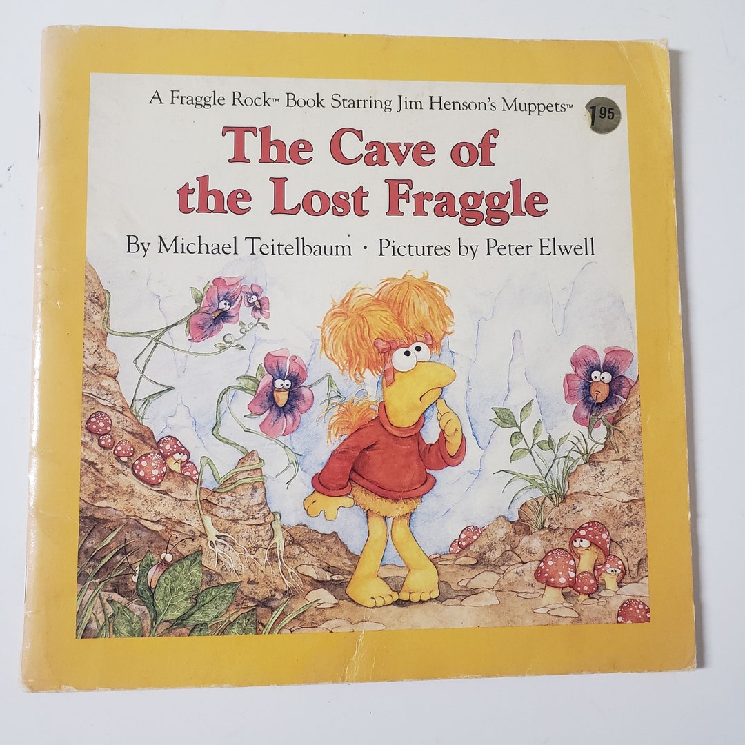 Fraggle Rock the Cave of the Lost Fraggle/vintage 1985 Muppet Press ...