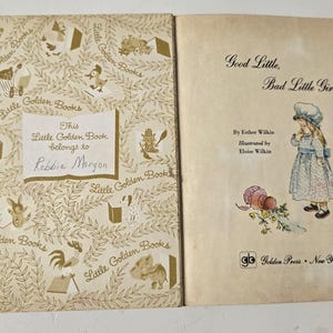 Good Little, Bad Little Girl by Esther Wilkin/eloise Wilkin/vintage ...