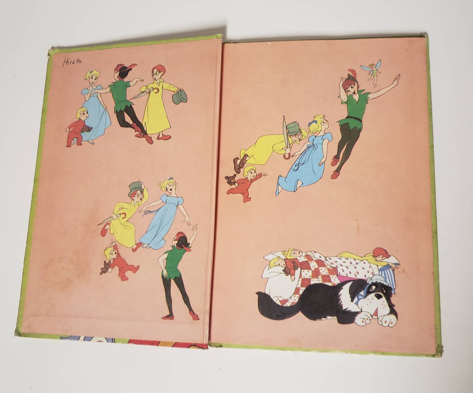 Peter Pan and Wendy/ Vintage 1981 Disney's Wonderful World - Etsy