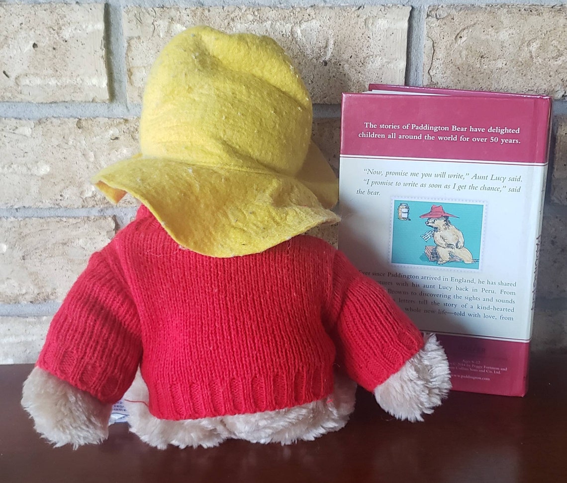 Paddington Bear Plush and Book Set/vintage 1981 Eden Toys | Etsy