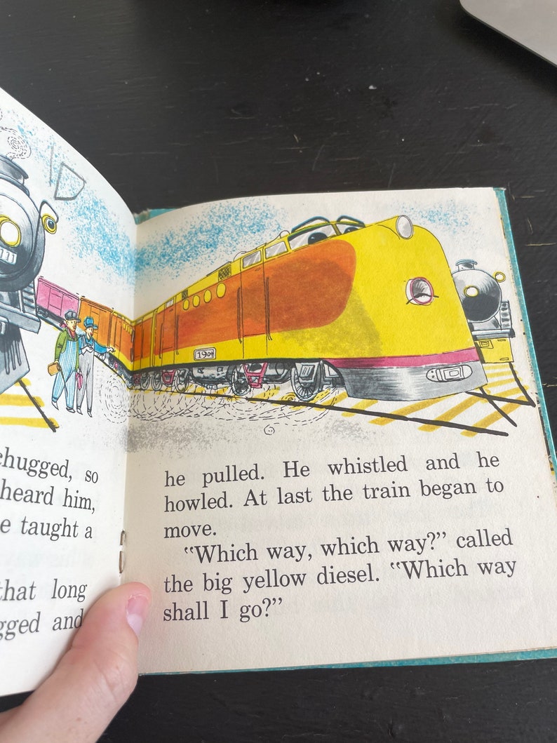 Roundabout Train Whitman Tell A Tale / Vintage 1958/ | Etsy