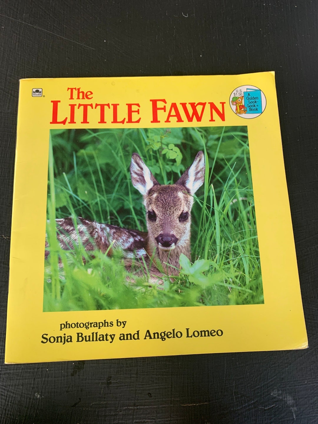 The Little Fawn by Sonja Bullaty & Angelo Lomeo/ Golden Look-look Book/ Paperback/ Vintage 1985 ...