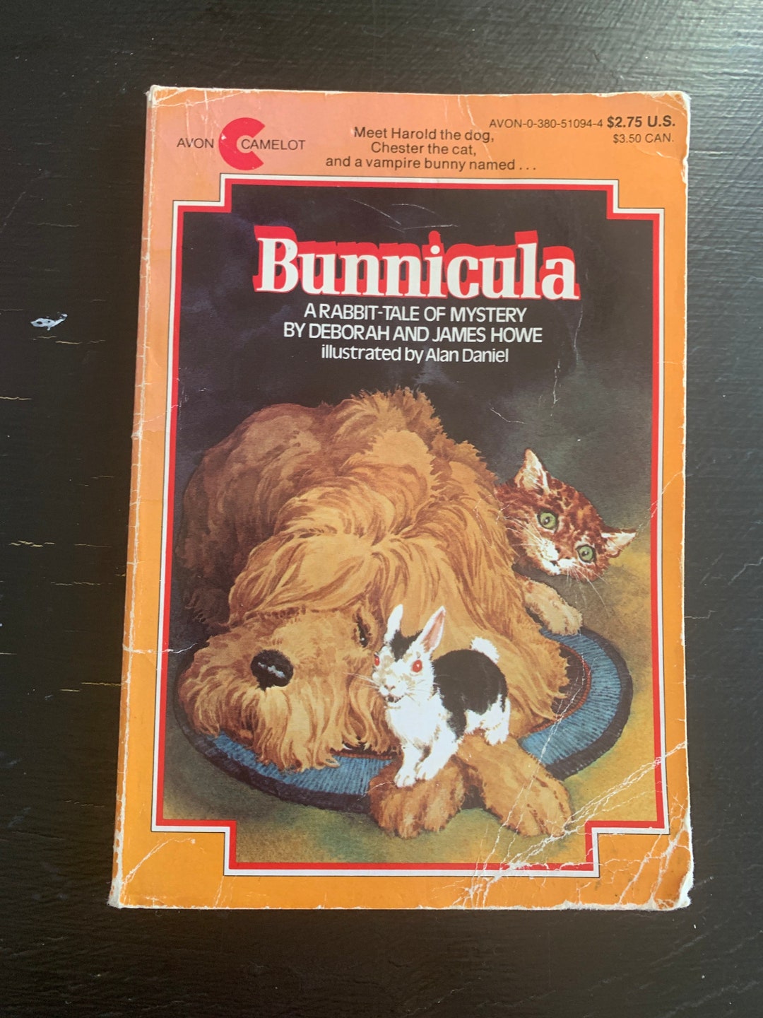 Bunnicula by Deborah and James Howe/ Avon Camelot Paperback/ Vintage ...
