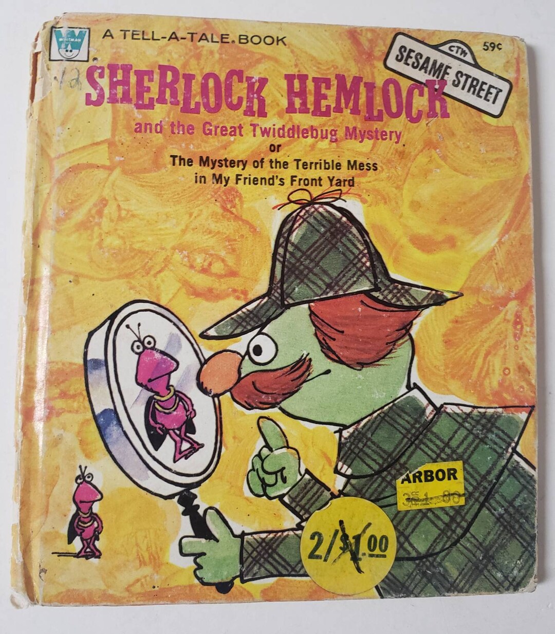 Sesame Street Sherlock Hemlock and the Great Twiddlebug Mystery ...