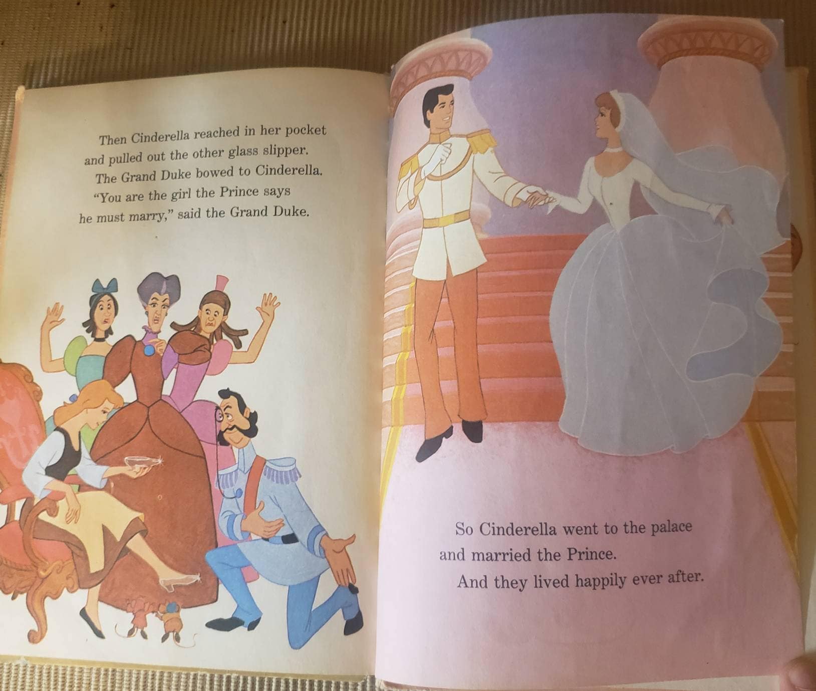 Cinderella Disneys Wonderful World of Reading/ Nostalgic - Etsy