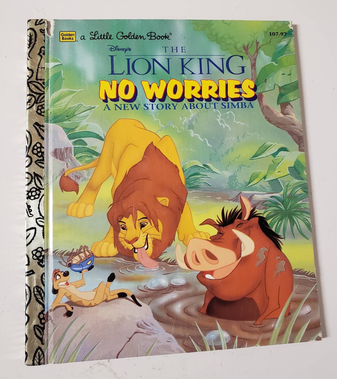 Disney's the Lion King No Worries A New Story About Simba by Justine ...