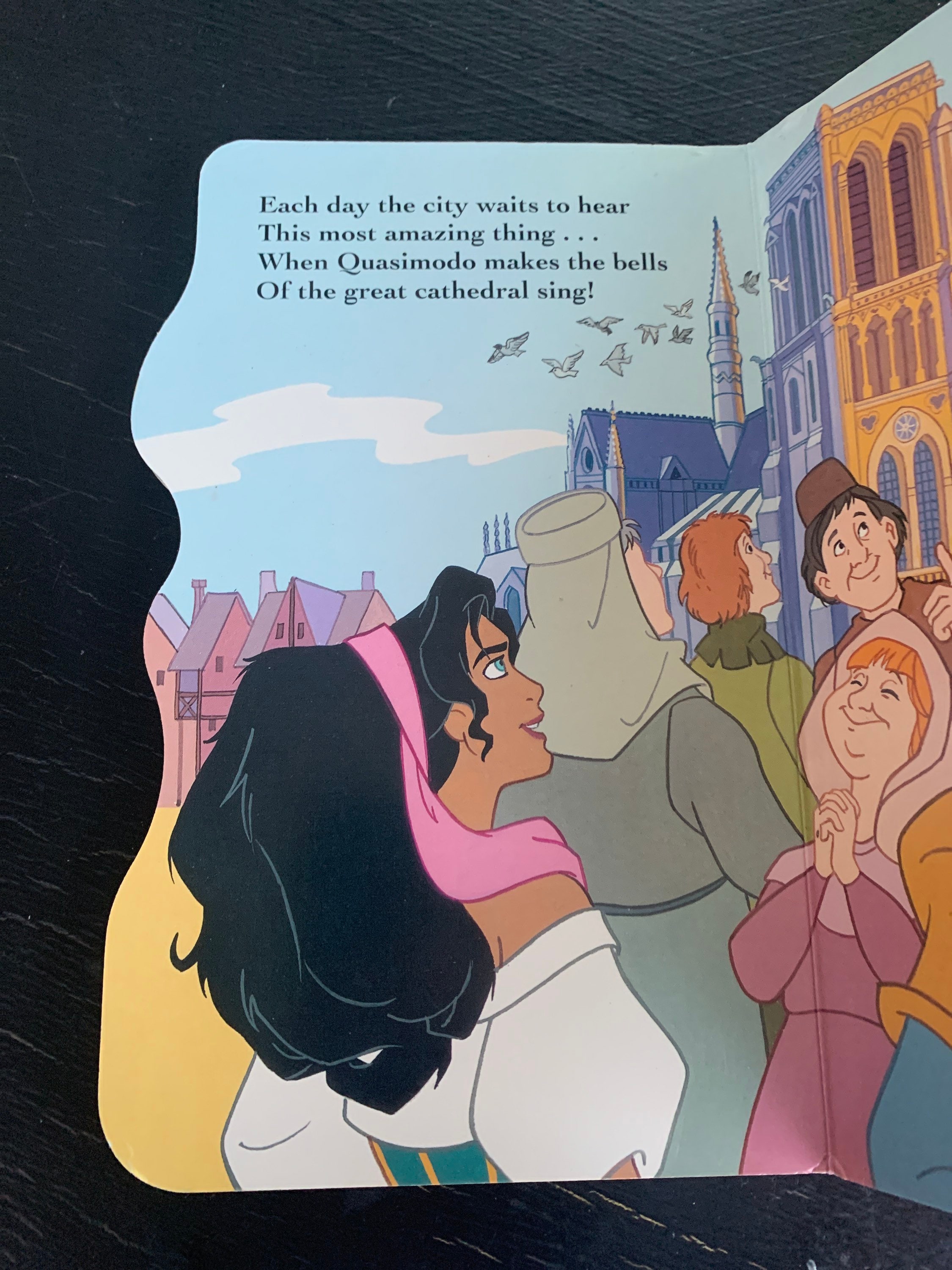 Disneys the Hunchback of Notre Dame/ Golden Sturdy Shape - Etsy