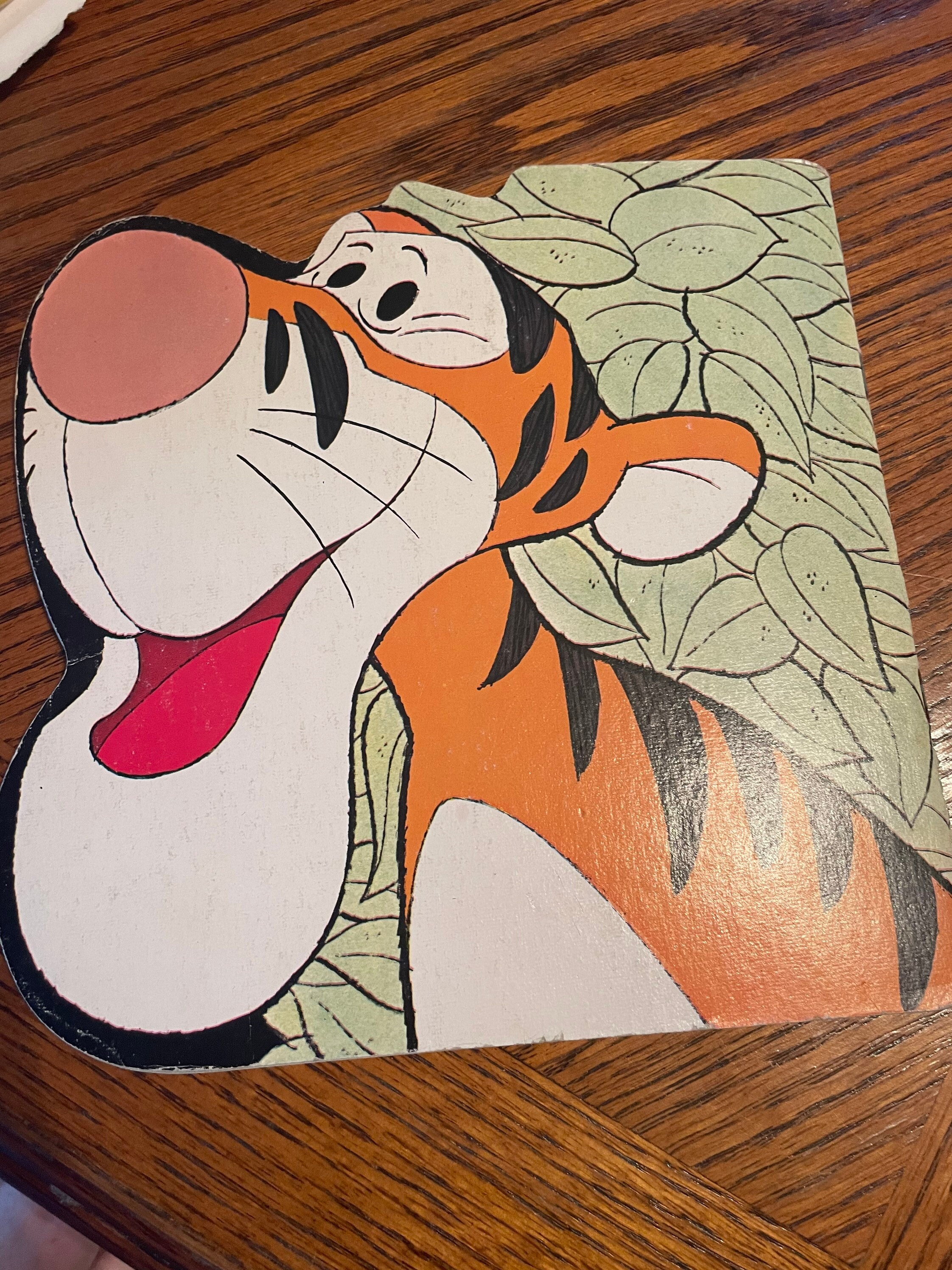 Walt Disneys Tigger and Winnie the Pooh Golden Shape Book / - Etsy UK