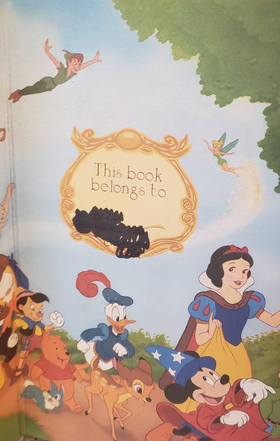 Disney's Pocahontas Storybook/vintage 1995 Childrens - Etsy