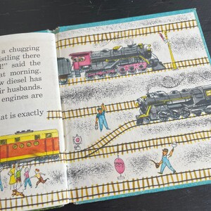 Roundabout Train Whitman Tell A Tale / Vintage 1958/ Childrens Book ...