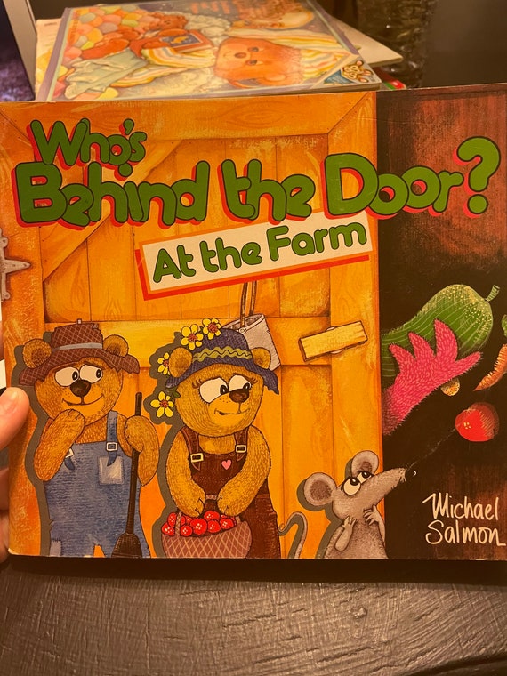 Whos Behind the Door at the Farm by Michael Salmon | Etsy