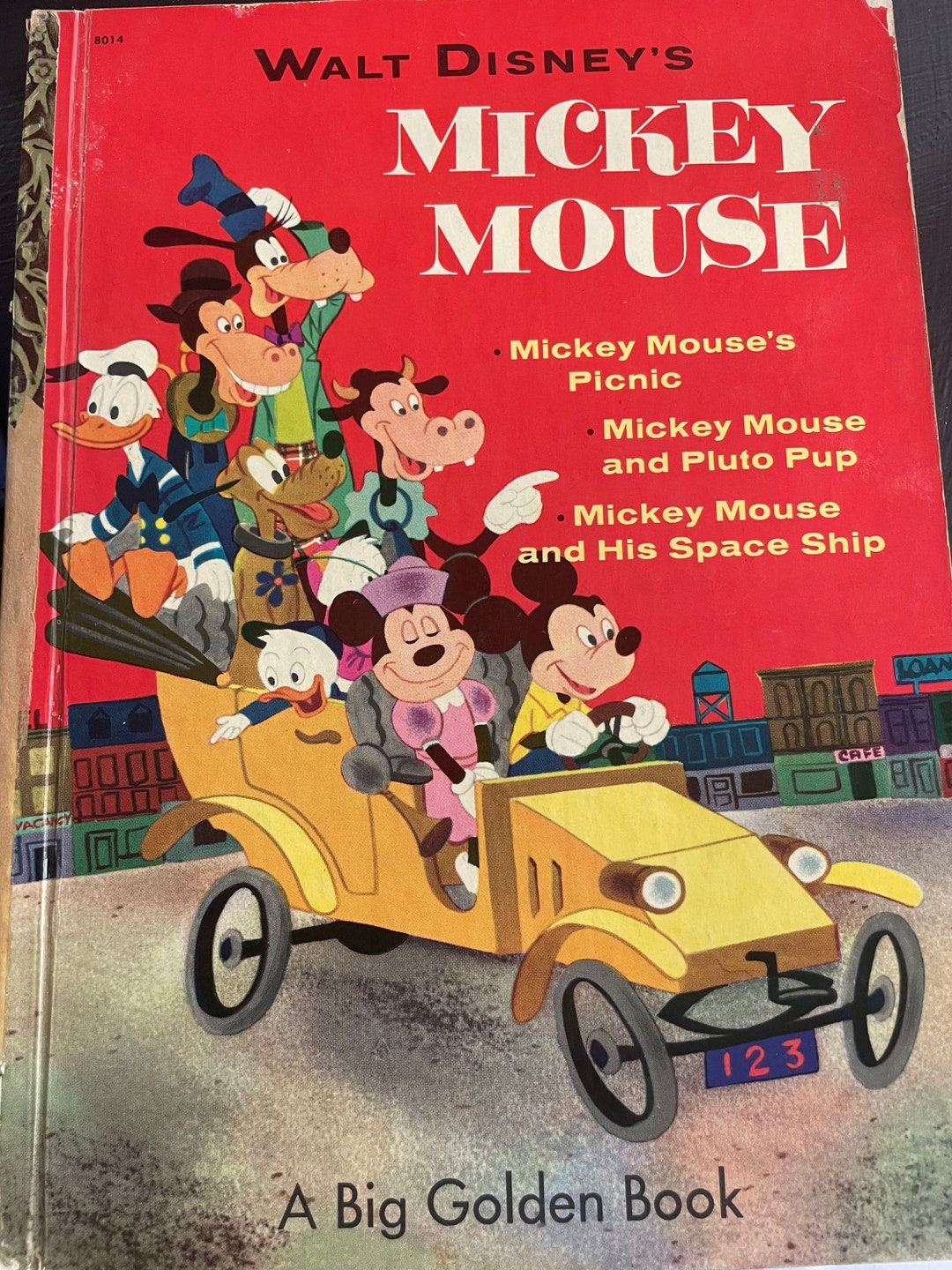Walt Disney’s Mickey Mouse Storybook Big Golden Book/ Nostalgic Gift ...