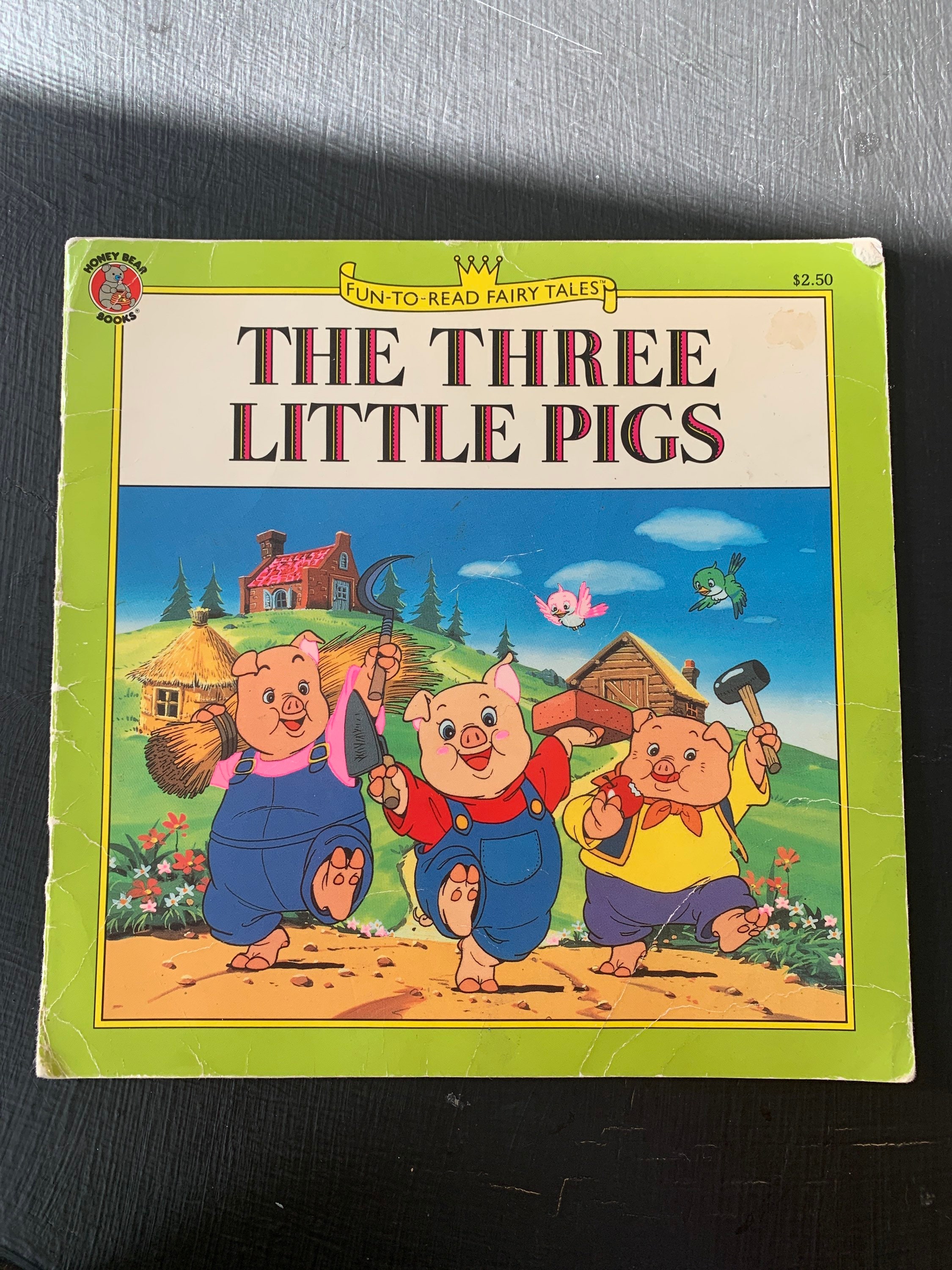 The Three Little Pigs/ Fun-to-read Fairy Tales/ Honey Bear - Etsy