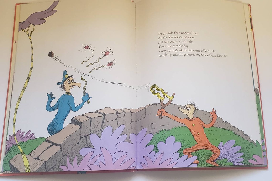 The Butter Battle Book by Dr Seuss/vintage 1984 Children's - Etsy